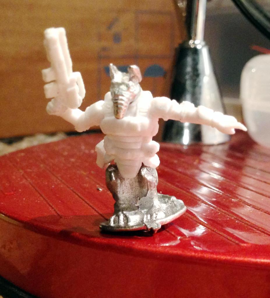 My first figure conversion for casting – “Space Roomans”! – Mark A. Morin