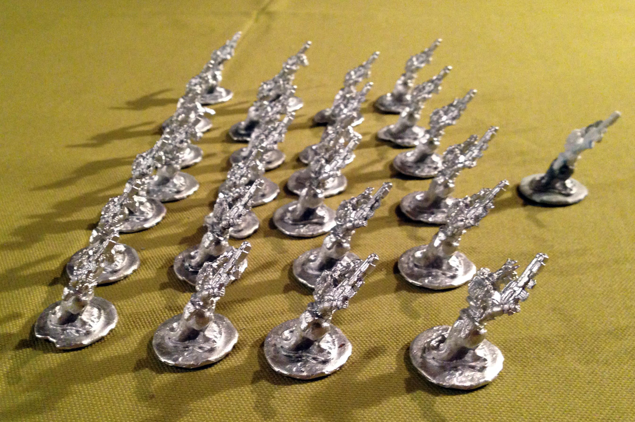 My first figure conversion for casting – “Space Roomans”! – Mark A. Morin