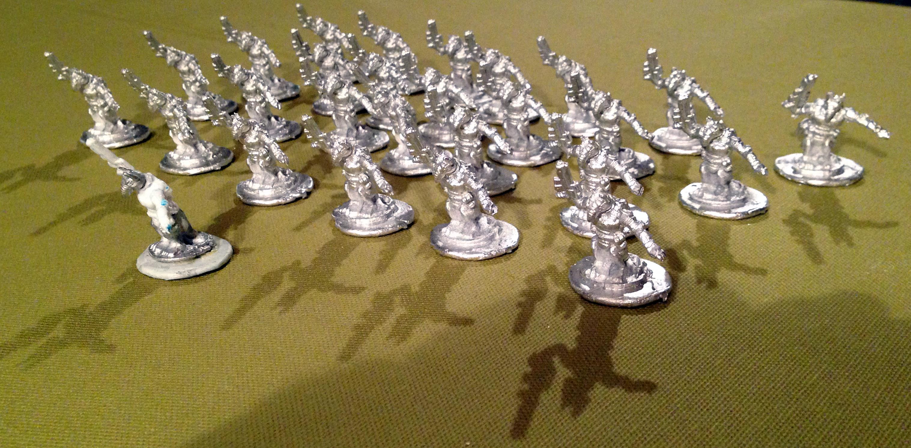 My first figure conversion for casting – “Space Roomans”! – Mark A. Morin