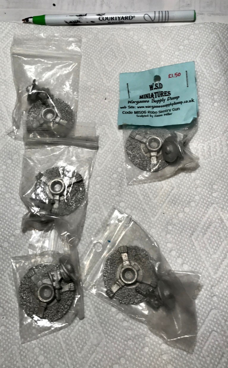 Robo Sentry Guns from WSD – Mark A. Morin