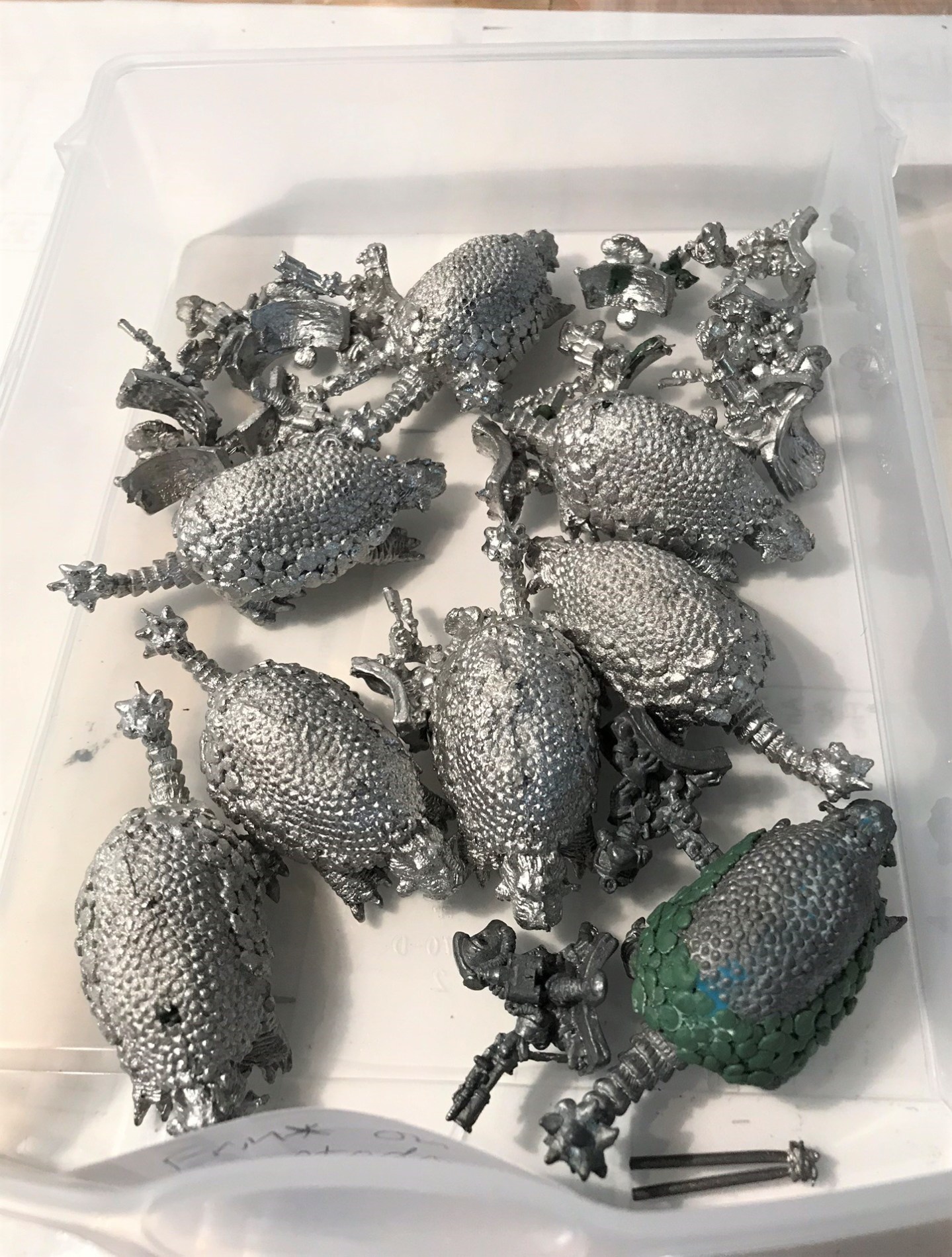 Power-Armored Frinx on Glyptodons – Archive #2042, circa 1978 ...