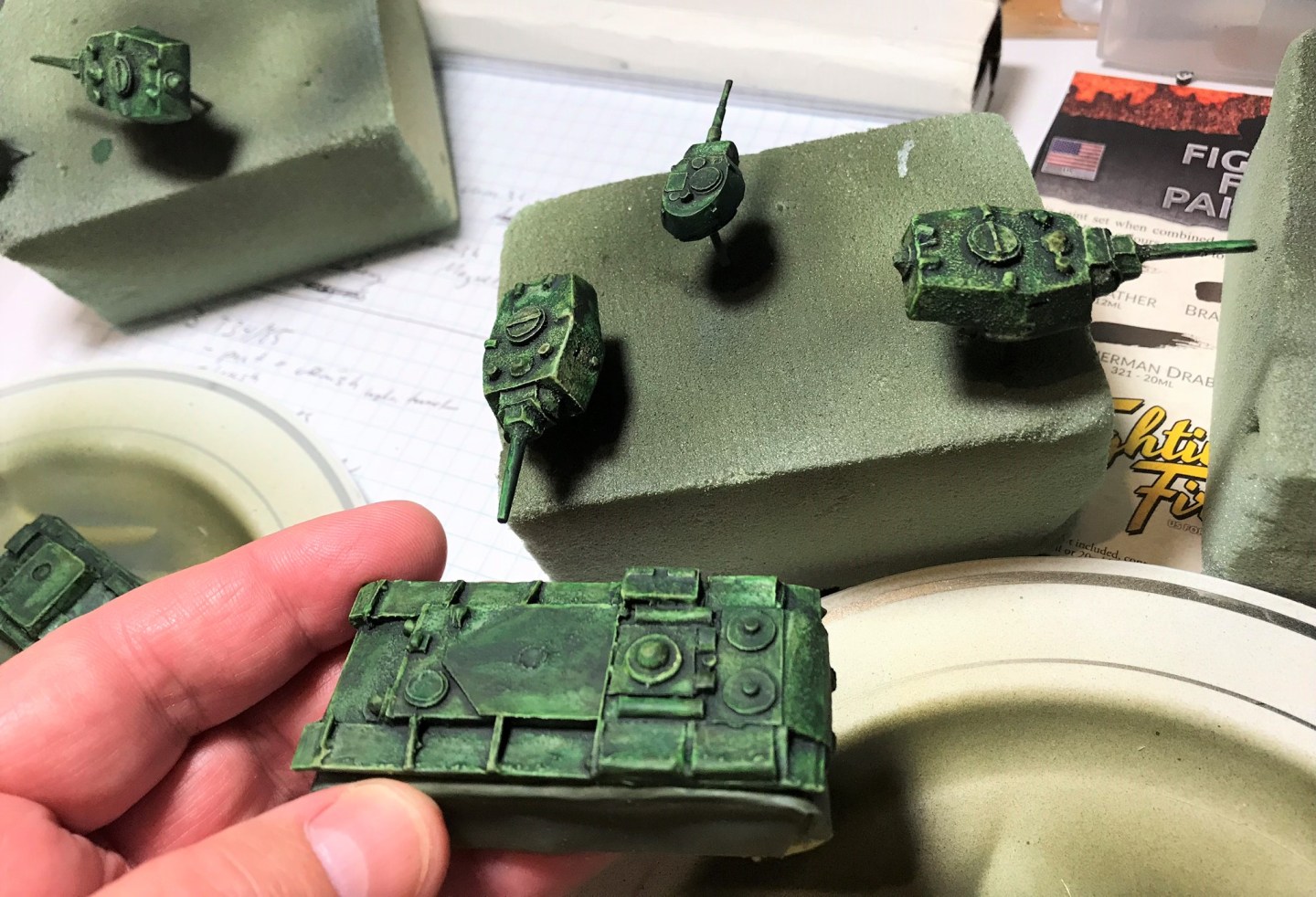 Let’s do some tanks! Soviet KV-1a platoon for “What a Tanker” – Mark A ...