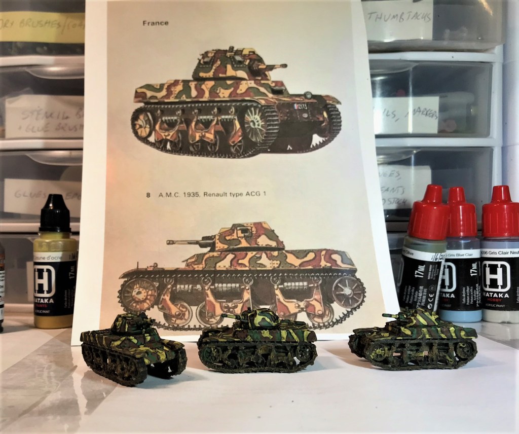 French Armor for the 80th Anniversary of the Battle of France: AMC 35 ...