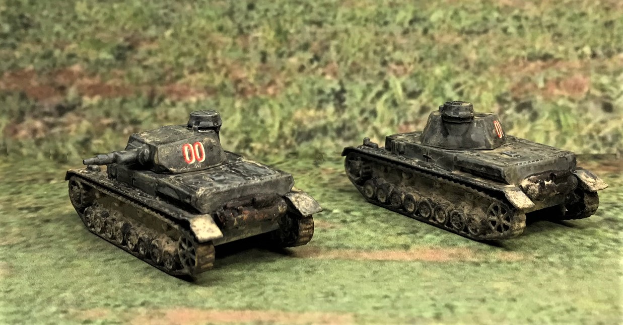 3 both Panzer IVD left side rear view close up – Mark A. Morin