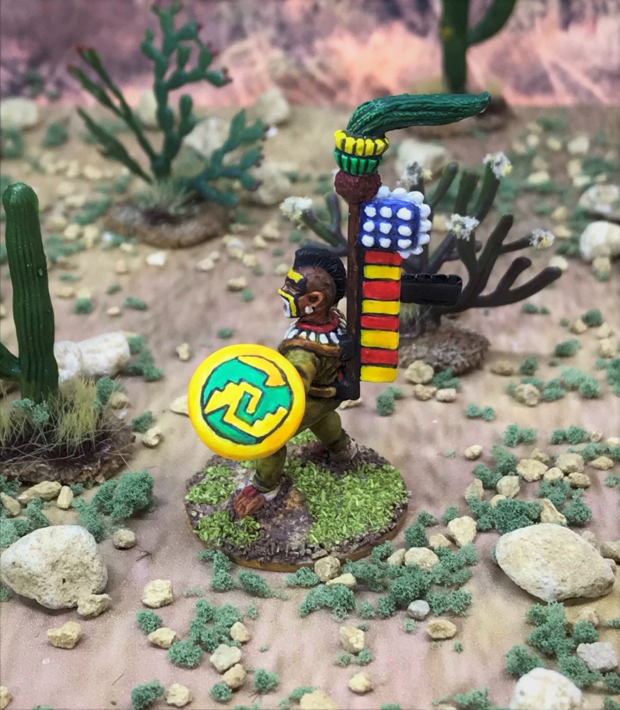 Aztec Shock Troops – Cuachic Warriors aka The Shorn Ones – Mark A. Morin