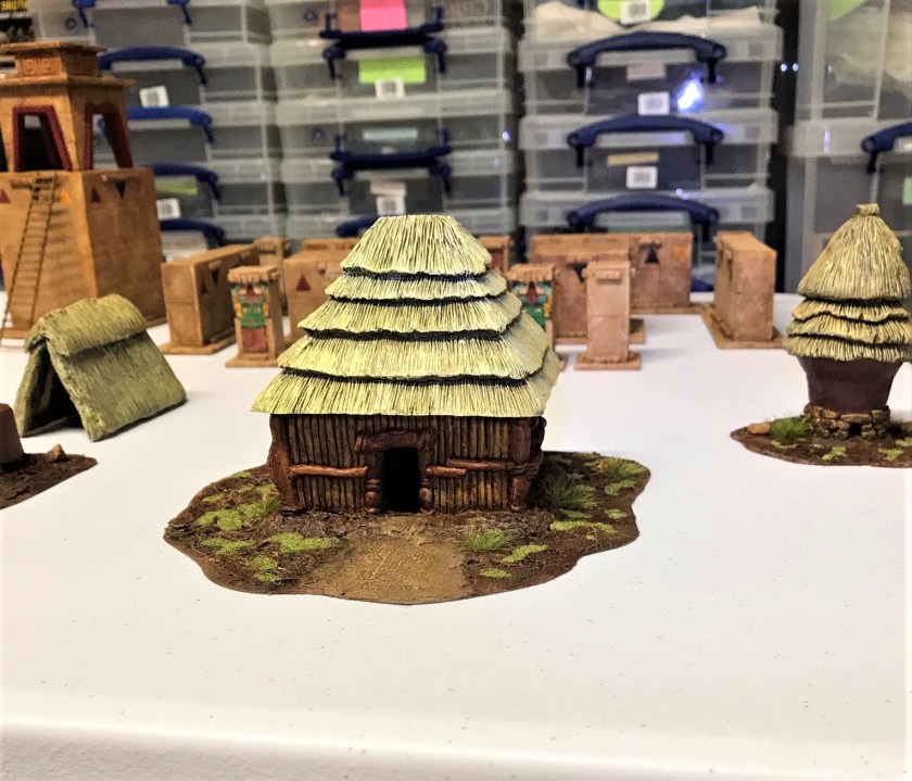 Aztec Buildings and Scatter Terrain from Acheson Creations – Mark A. Morin