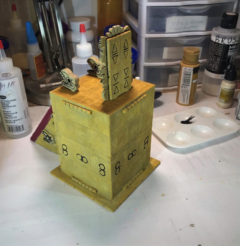 Aztec Temple High Throne – Mark A. Morin