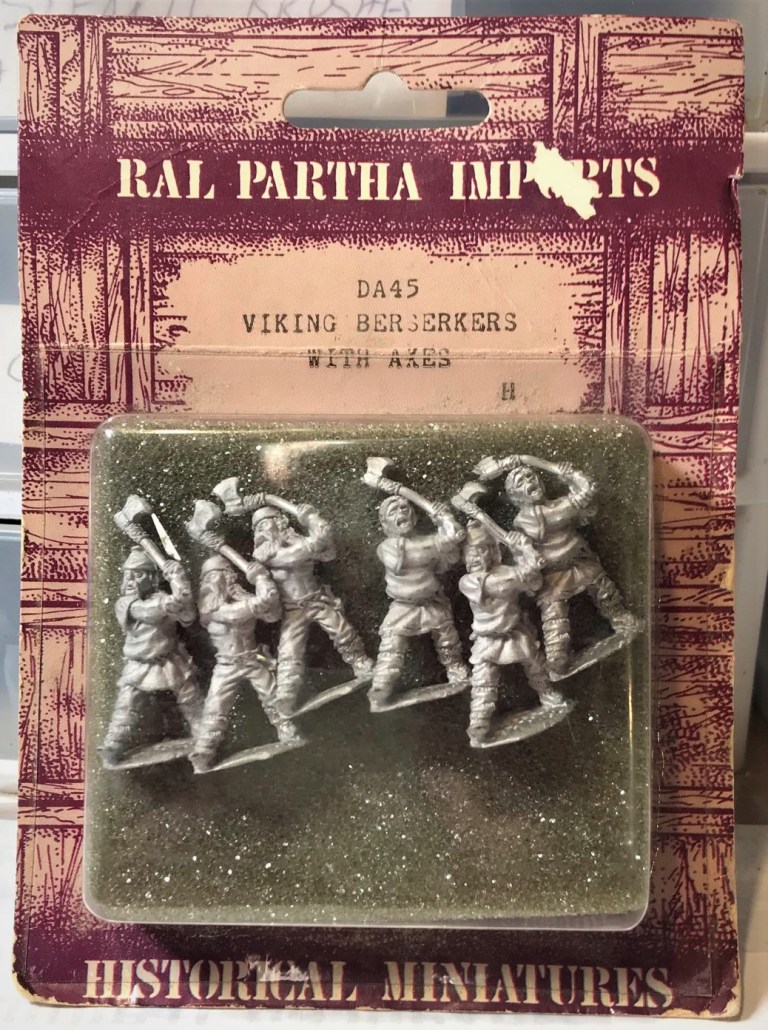 Old School Ral Partha and Minifigs Vikings for Aztec War Canoes – Mark ...