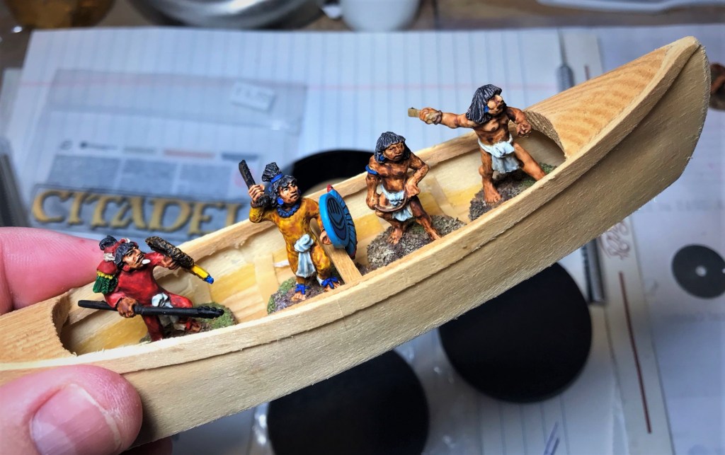 Aztec War Canoes for the Spanish Conquest – Mark A. Morin