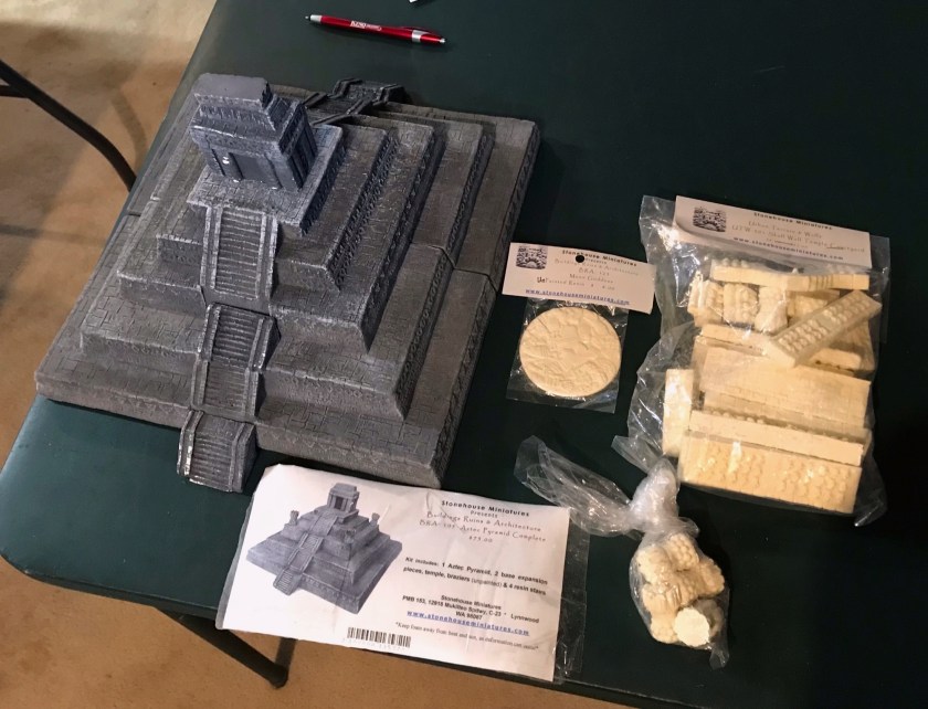 Stonehouse Miniatures Aztec Terrain for my Tenochtitlan Cityscape ...