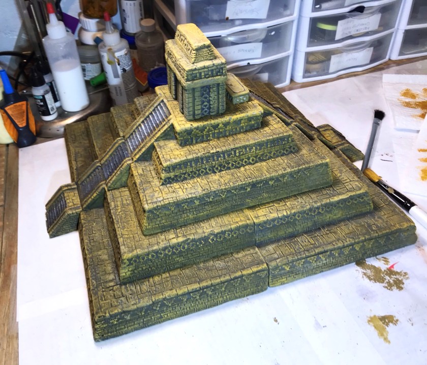 Stonehouse Miniatures Aztec Terrain for my Tenochtitlan Cityscape ...