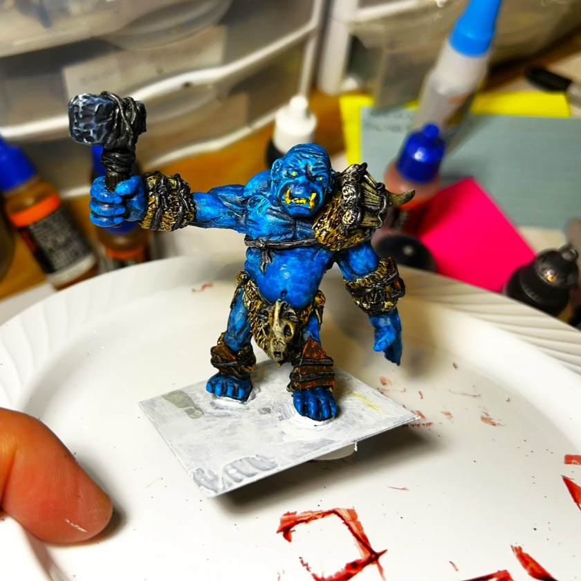 Frost Ogres (Challenge Ogres “Paint What We’ve All Got” Painting ...