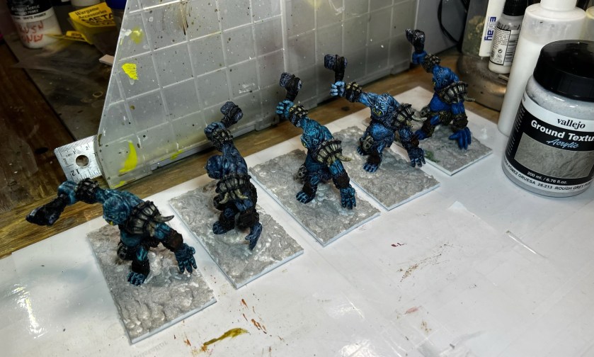 Frost Ogres (Challenge Ogres “Paint What We’ve All Got” Painting ...