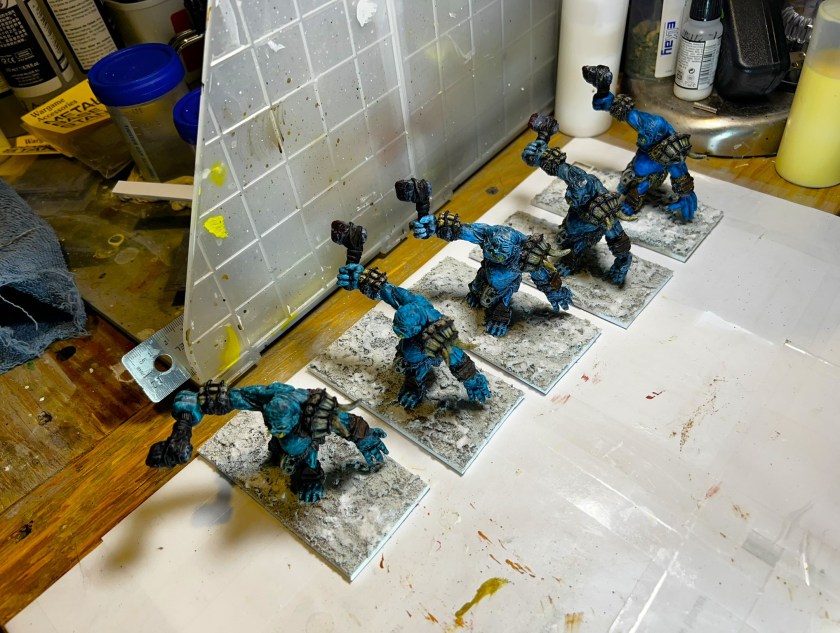 Frost Ogres (Challenge Ogres “Paint What We’ve All Got” Painting ...