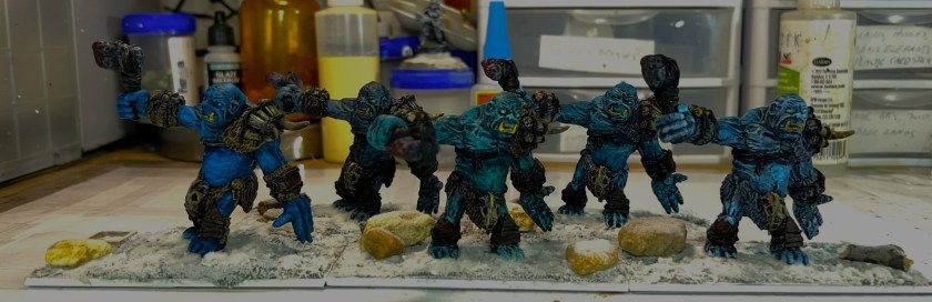 Frost Ogres (Challenge Ogres “Paint What We’ve All Got” Painting ...